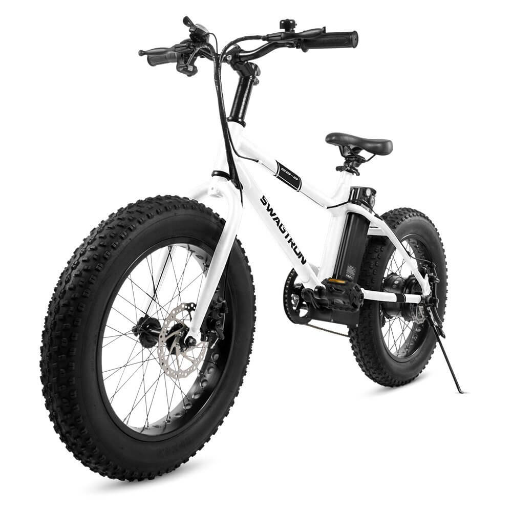 Swagtron EB-6 Electric Bike - 7 Speed Shimano SIS Shifting Built for T ...